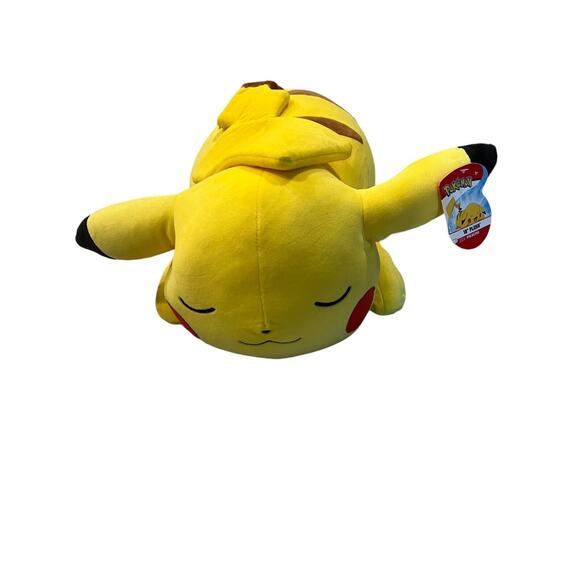 Pokémon | Toys | New W Tag Pokemon 8 Sleeping Pikachu Soft Jumbo Large ...